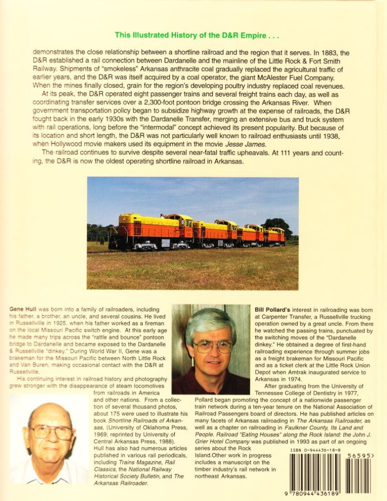 The Dardanelle & Russellville Railroad – Missouri Pacific Historical ...