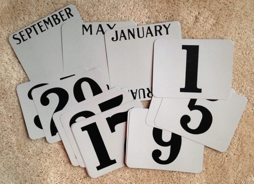 Perpetual Calendar Replacement Cards – Silver Diesel – Missouri Pacific ...