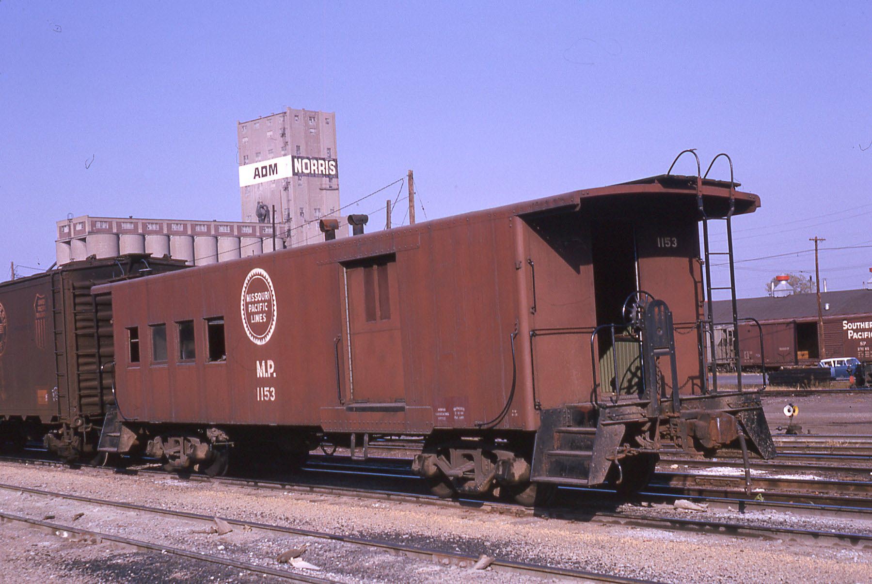 Mopac Caboose Painting in the 1940’s and 1950’s by Charlie Duckworth (work in progress ...